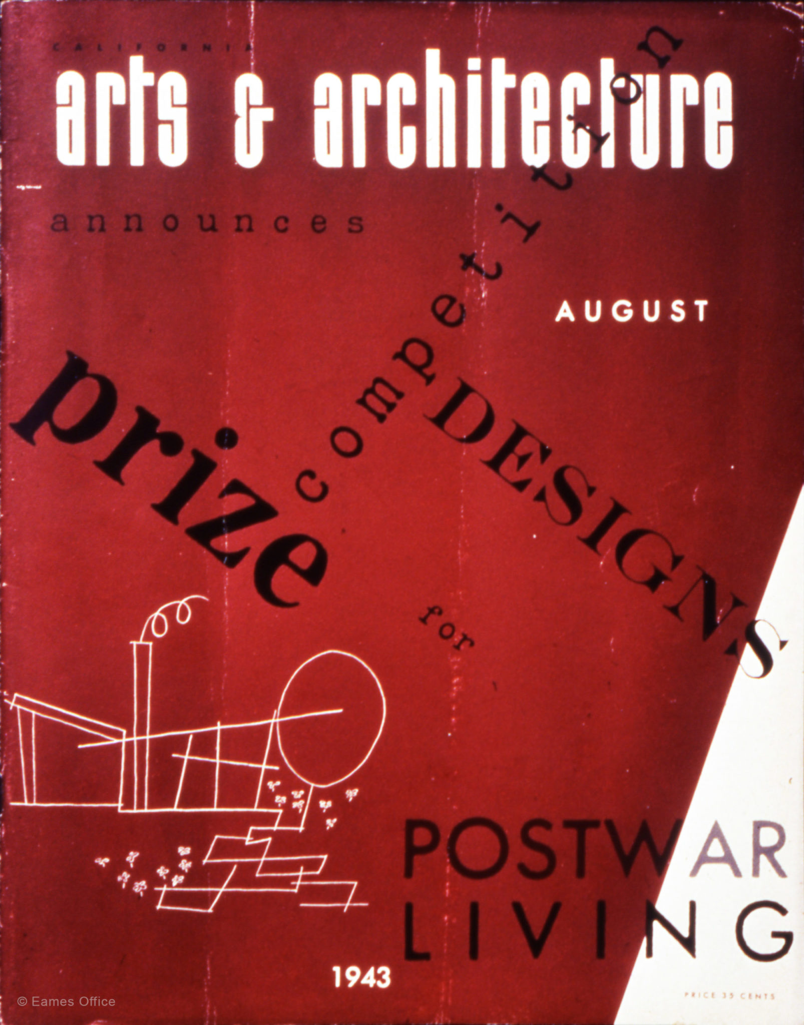 Arts & Architecture Magazine Covers - Eames Office